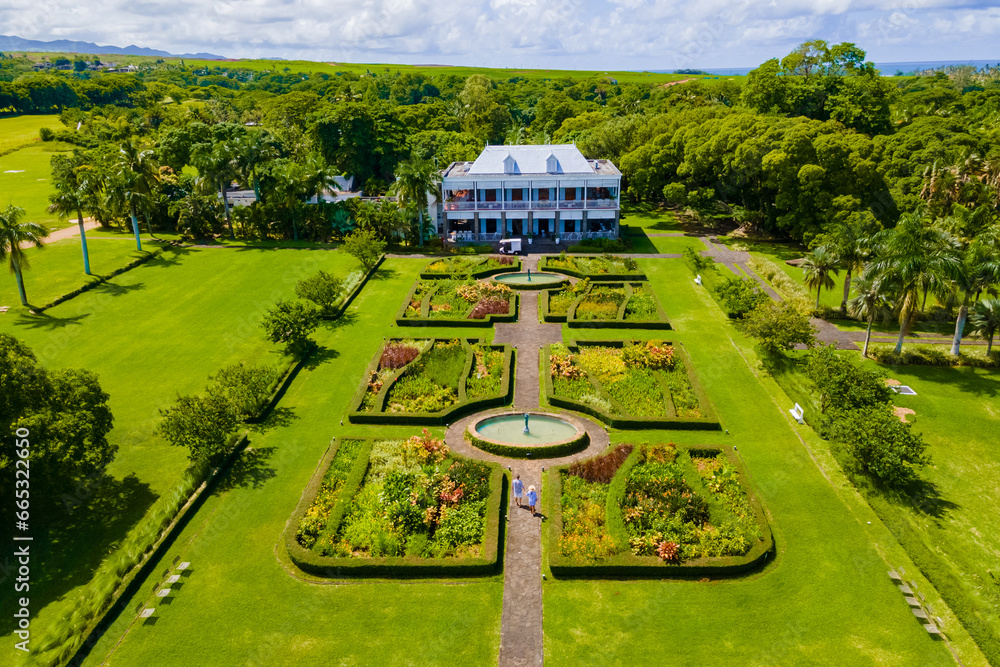 Le Chateau de Bel Ombre Mauritius, an old castle in a tropical garden ...