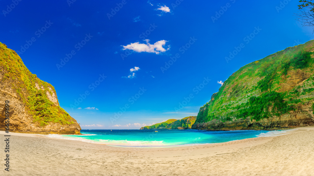 Bali Iconic landmark Kelingking beach Bali on the west coast island ...