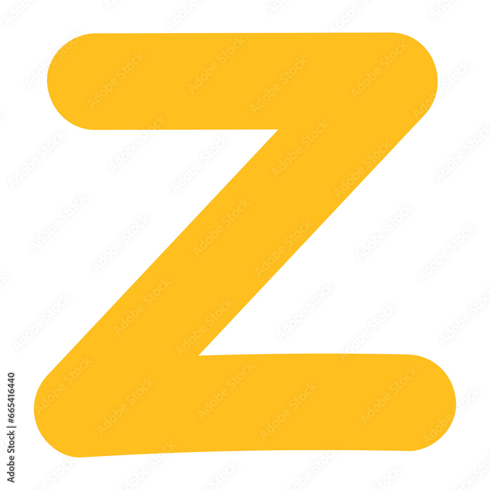 A to Z rainbow alphabets design for cute font, typography, sweet ...