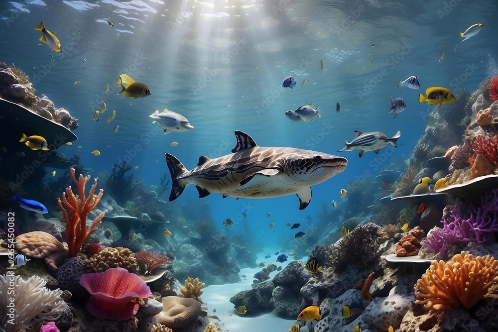 Dive into the depths of the ocean and discover a hidden world of marine ...