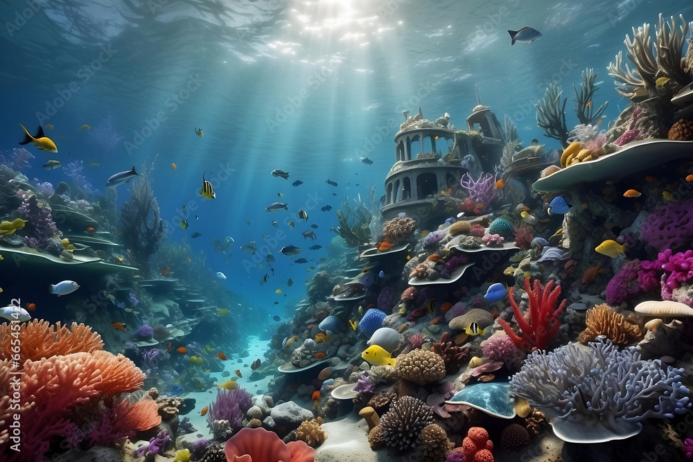 Dive into the depths of the ocean and discover a hidden world of marine ...