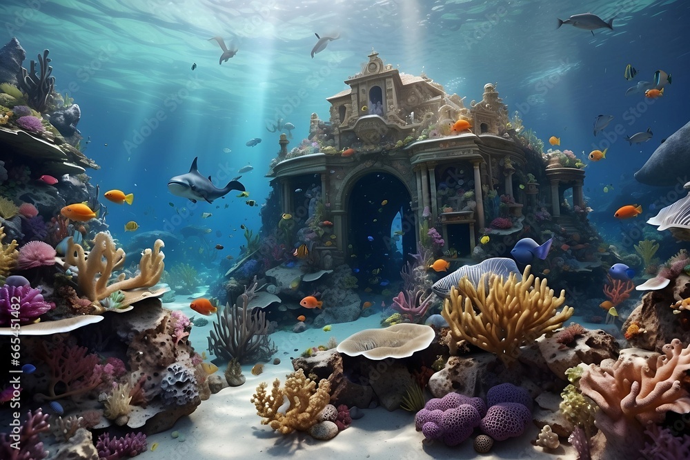 Dive into the depths of the ocean and discover a hidden world of marine ...