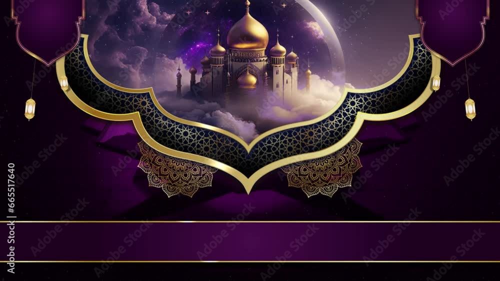 islamic background , muslim mosque , islamic design video wallpaper, 4K ...