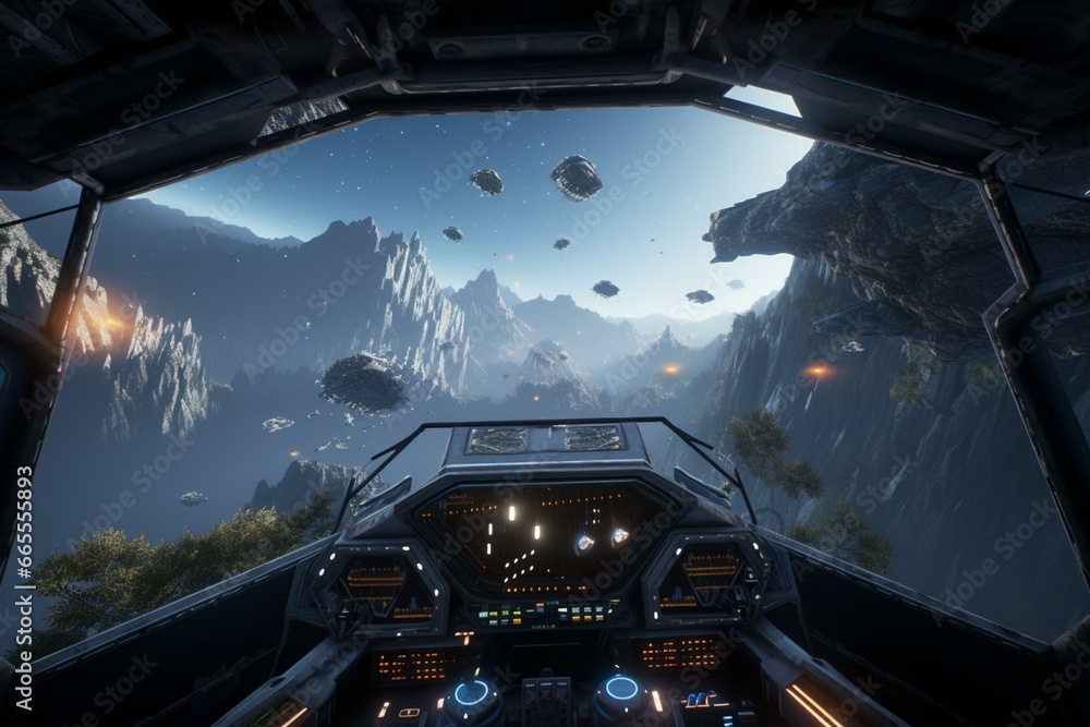 Experience epic space battles with detailed spaceships in Unreal Engine ...