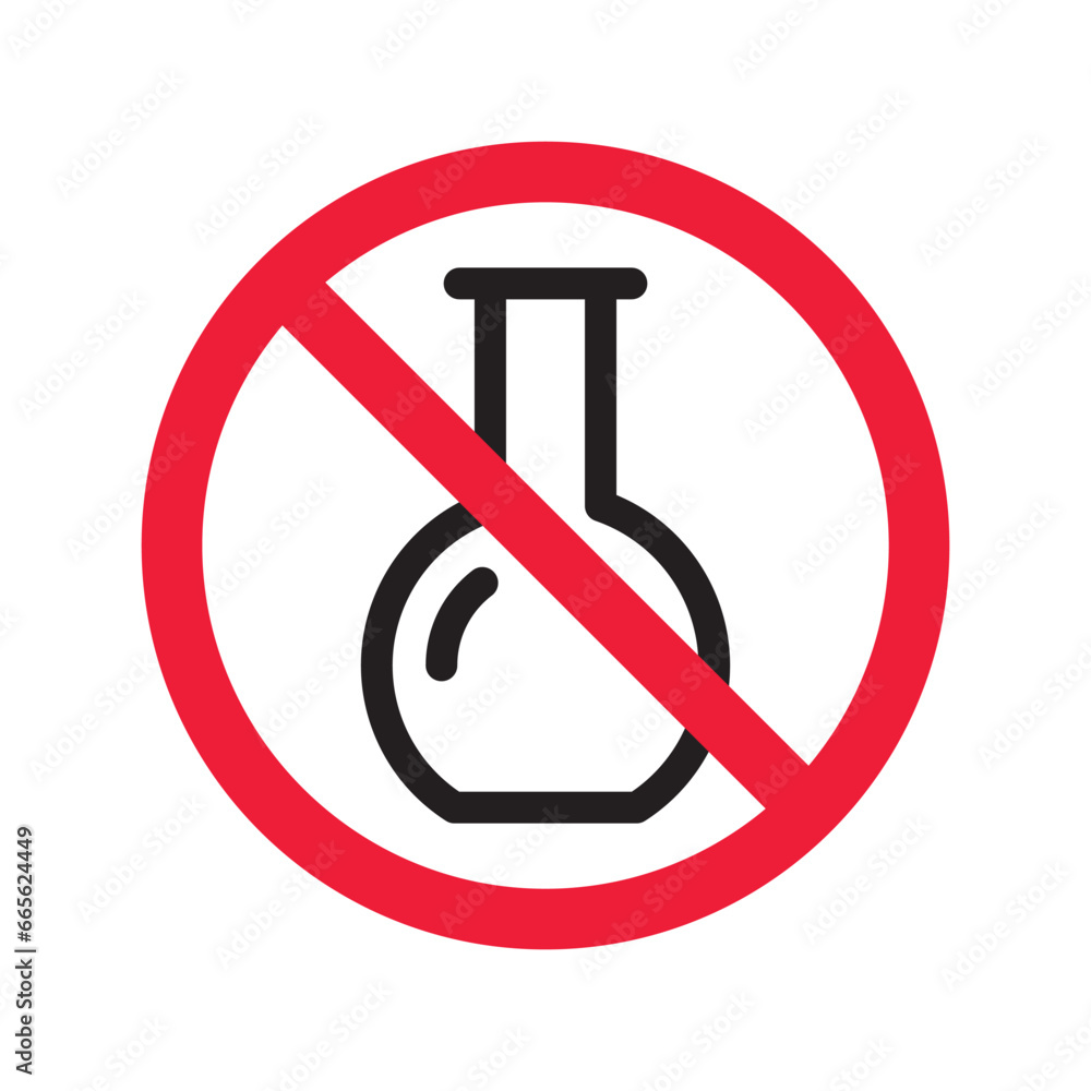 Forbidden Prohibited Warning, caution, attention, restriction label ...