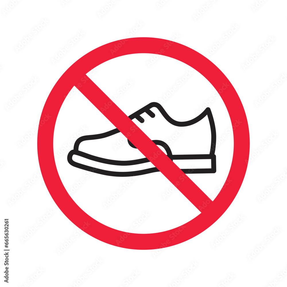 Forbidden Prohibited Warning, caution, attention, restriction label ...