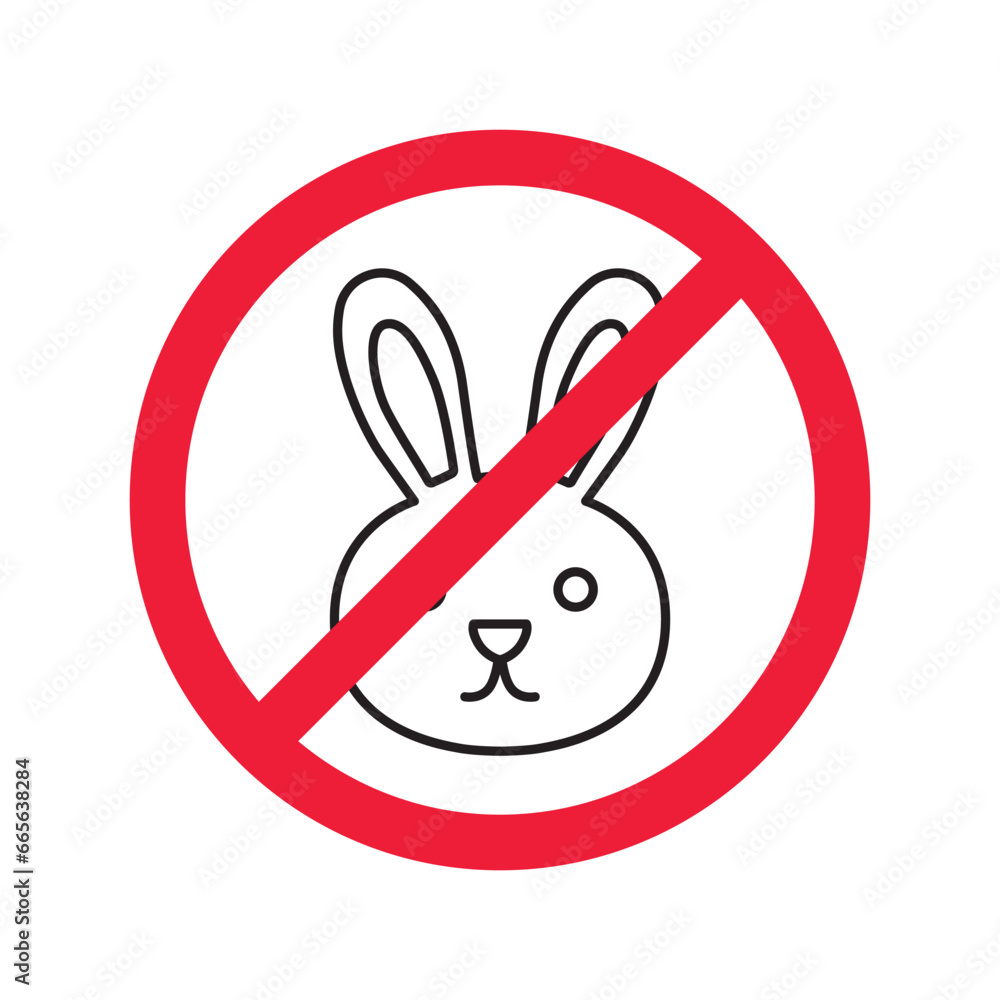 Forbidden Prohibited Warning, caution, attention, restriction label ...