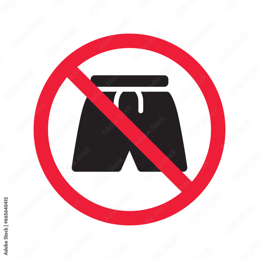 Forbidden Prohibited Warning, caution, attention, restriction label ...