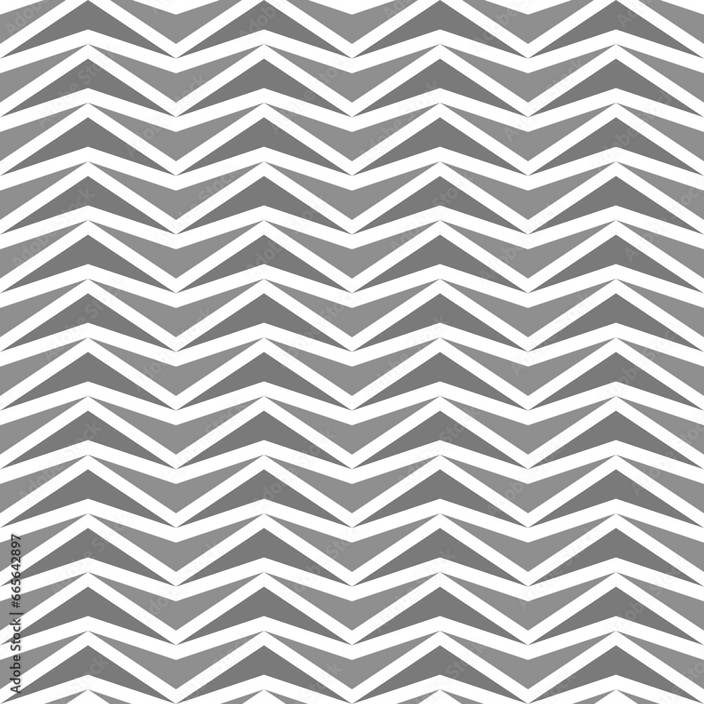 Zigzag lines. Jagged stripes. Seamless surface pattern design with ...