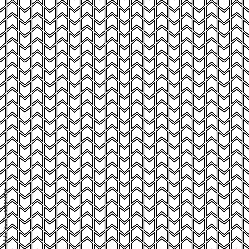 Seamless surface pattern design with interlocking concave hexagons ...