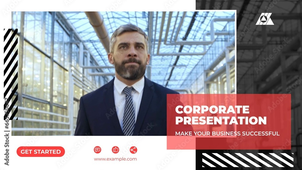 Corporate Slideshow V1 Stock Template | Adobe Stock