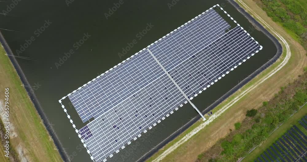 Generation of renewable electricity on water surface with no air ...