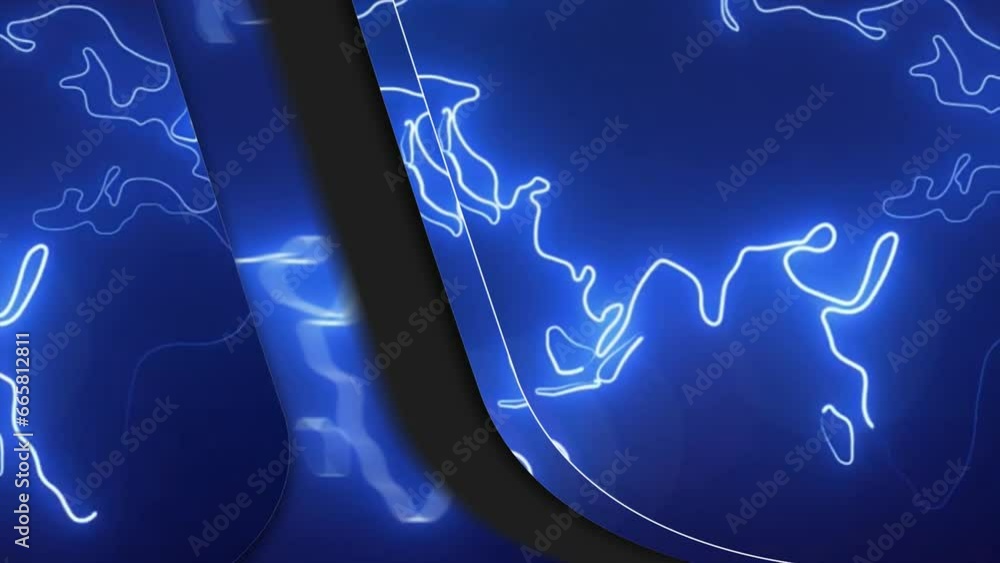 Vidéo Stock Wipes Blue World with Background Green Screen Sequence ...