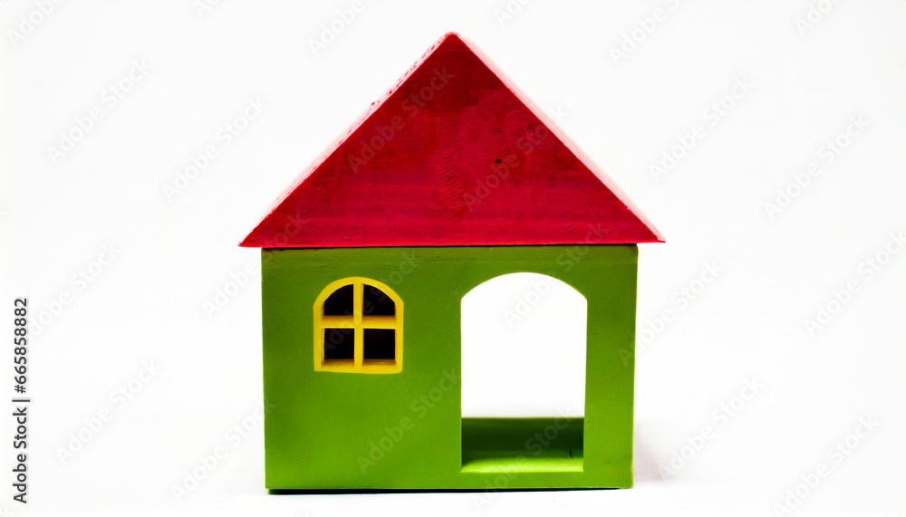 toy house on white background hd transparent background png stock ...