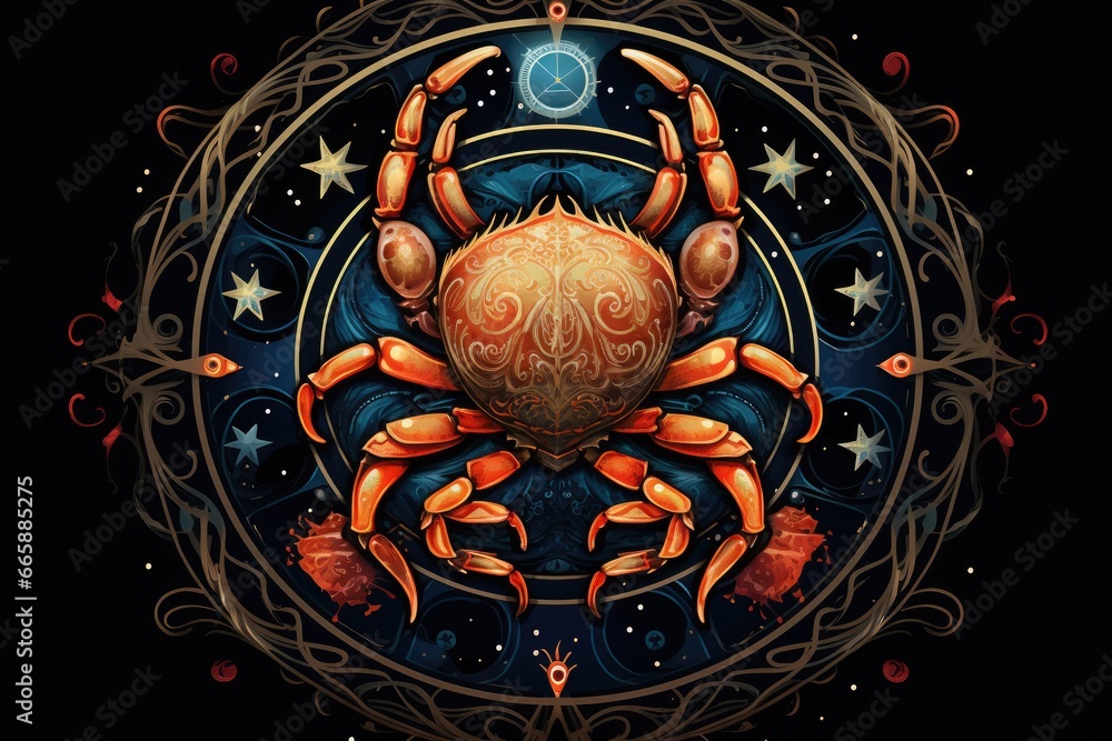 Zodiac Cancer Symbol Cancer Crab Cancer is an astrological sign. The ...