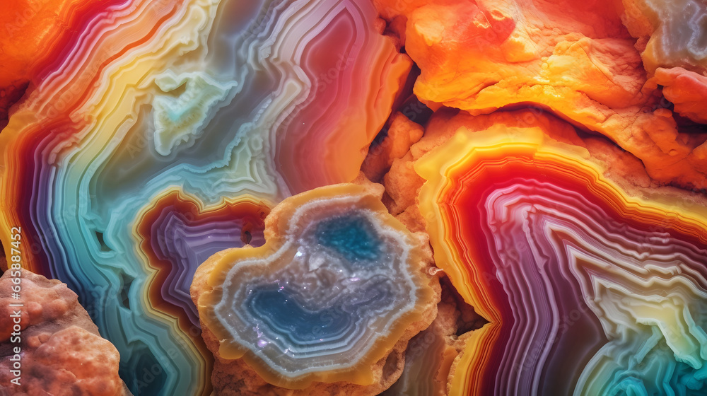 Luxury rainbow Marble texture background, Abstract background of stone ...