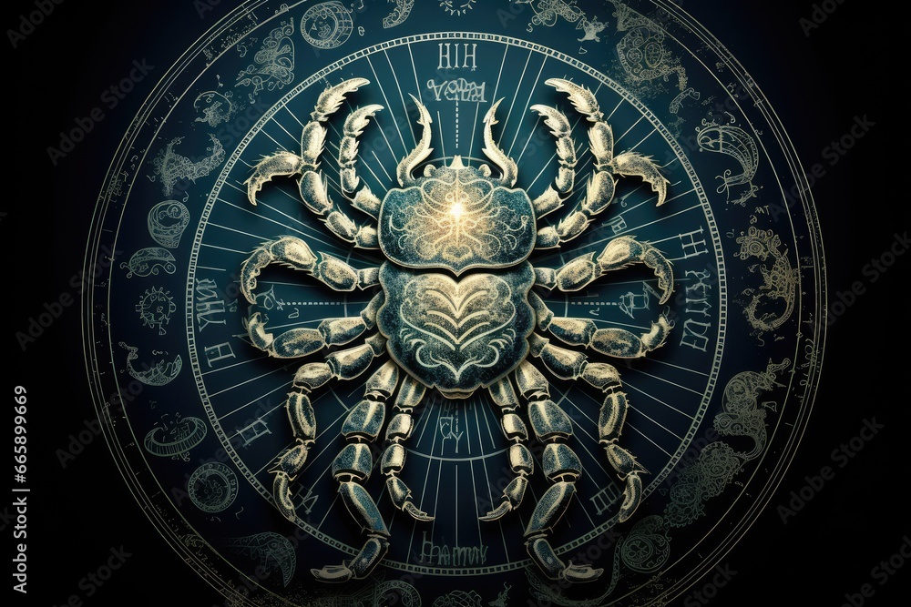 Zodiac Cancer Symbol Cancer Crab Cancer is an astrological sign. The ...