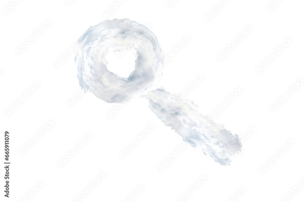 Digital png illustration of white magnifier on transparent background ...