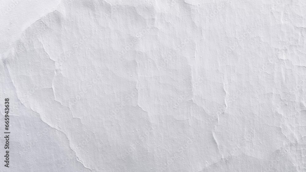background animation white wall crack. Realistic cartoon wrinkled ...
