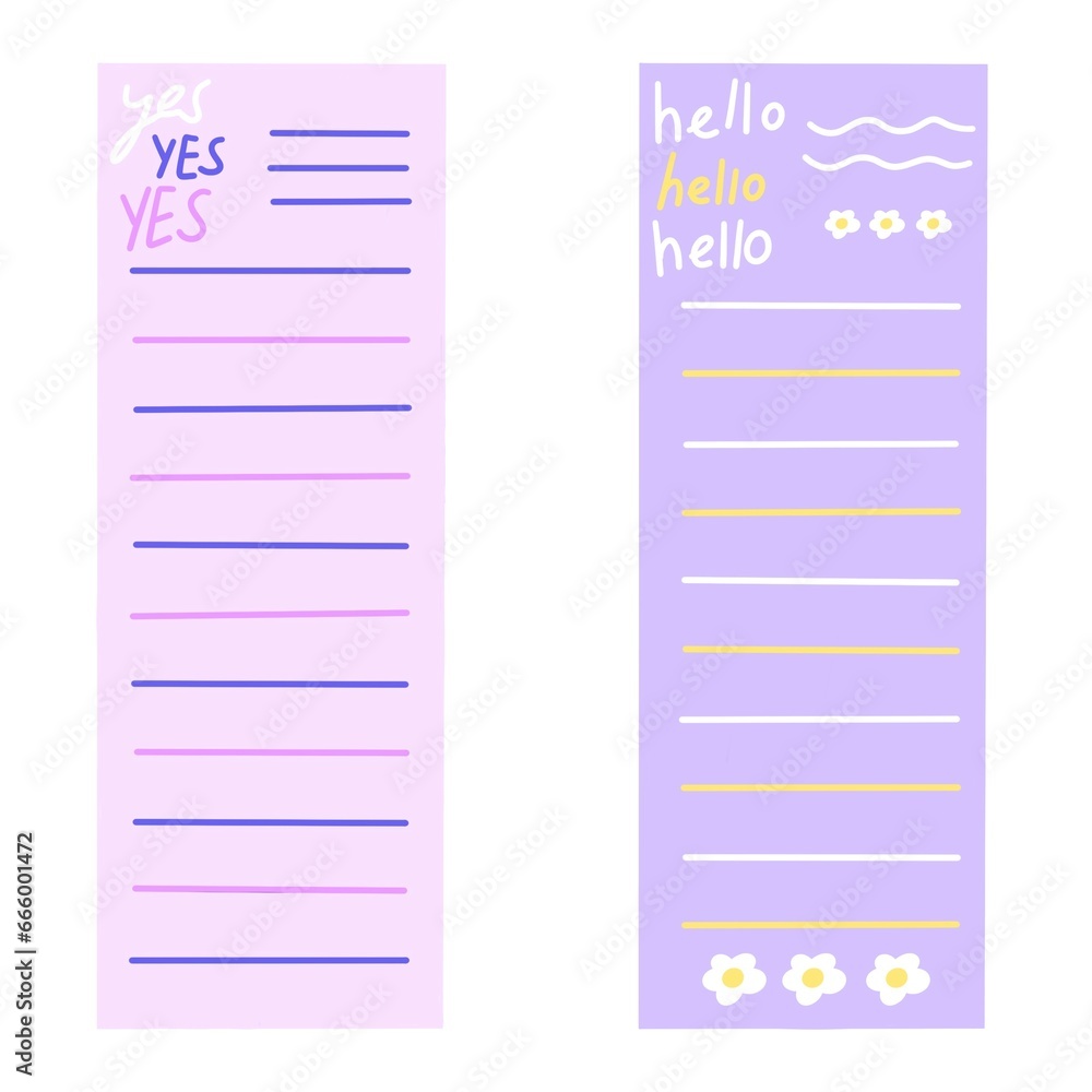 cute planning kit. You can use it at school, at university and at work ...