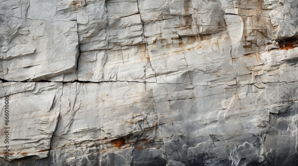 Nature's ancient artistry revealed in a rugged outcrop of limestone ...