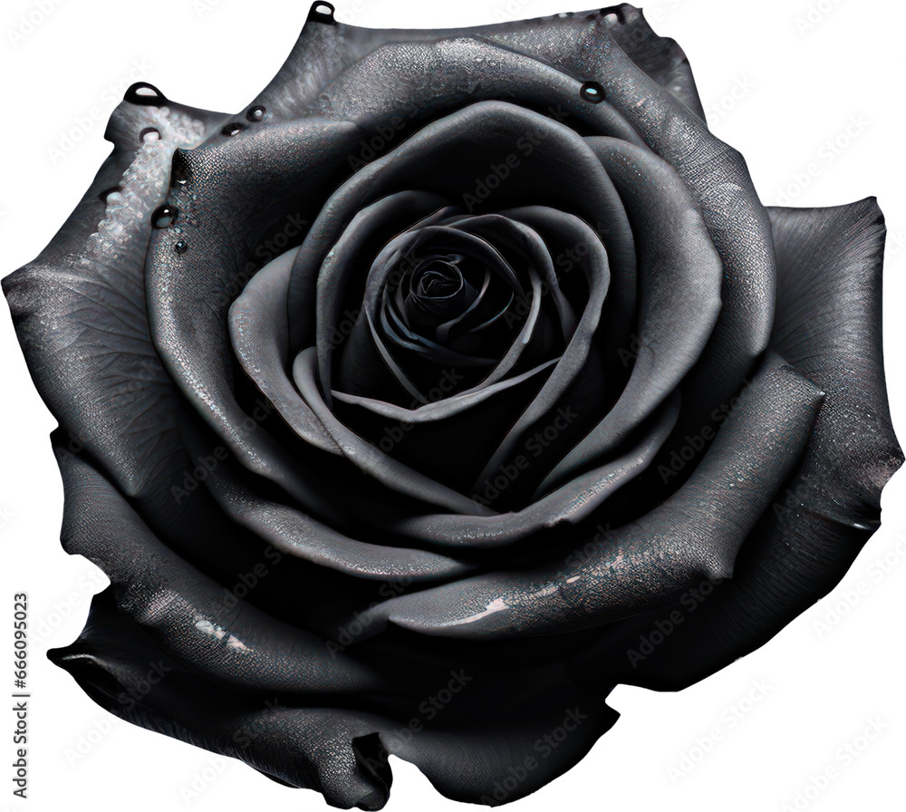 black rose transparent background PNG clipart Stock Illustration ...