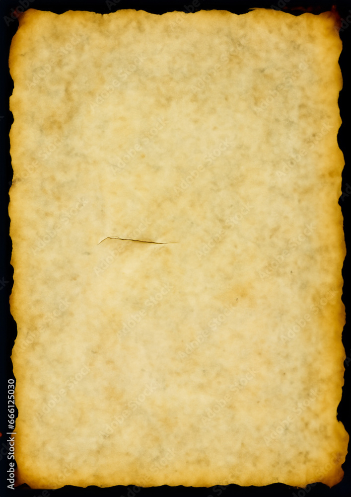 altes vergilbtes Papier oder Papyrus mit Struktur wie Büttenpapier und ...