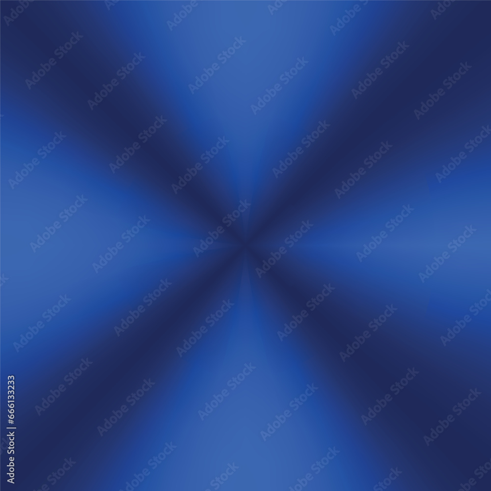 Blue gradient background. Light realistic, shiny metallic blank blue ...