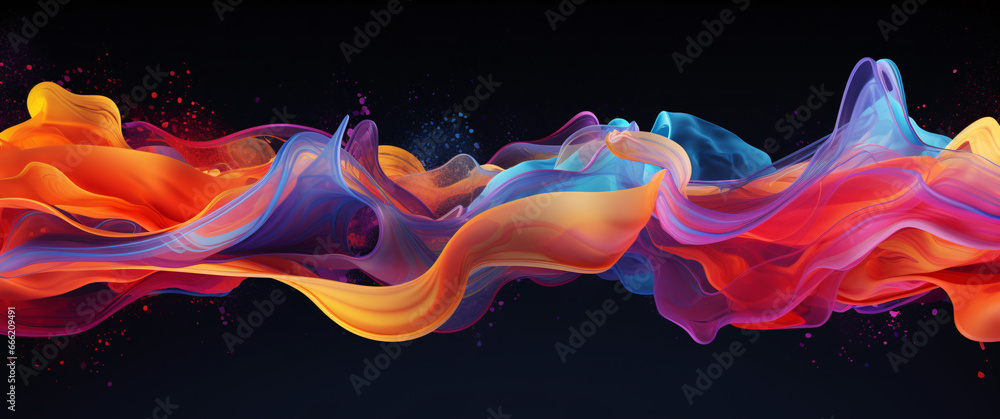 The minimalistic abstract liquid spread wallpaper is a masterpiece of ...