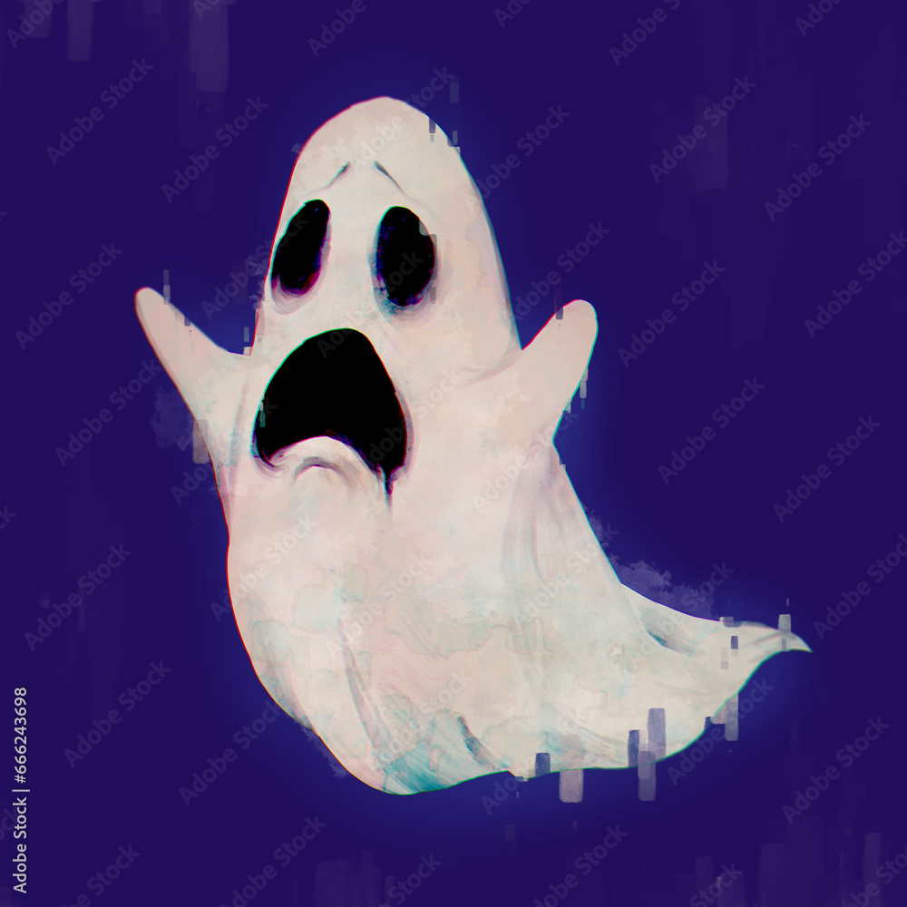 Fantasma, ícono fantasma, monstruo, tenebroso, alma, halloween ...