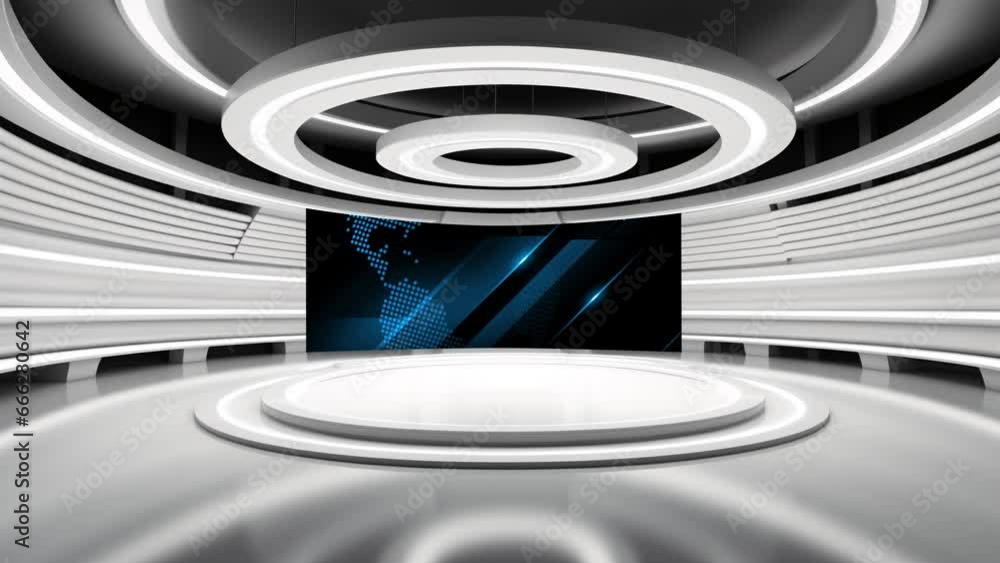 Tv studio. News room. Studio Background. Newsroom bakground. Backdrop ...