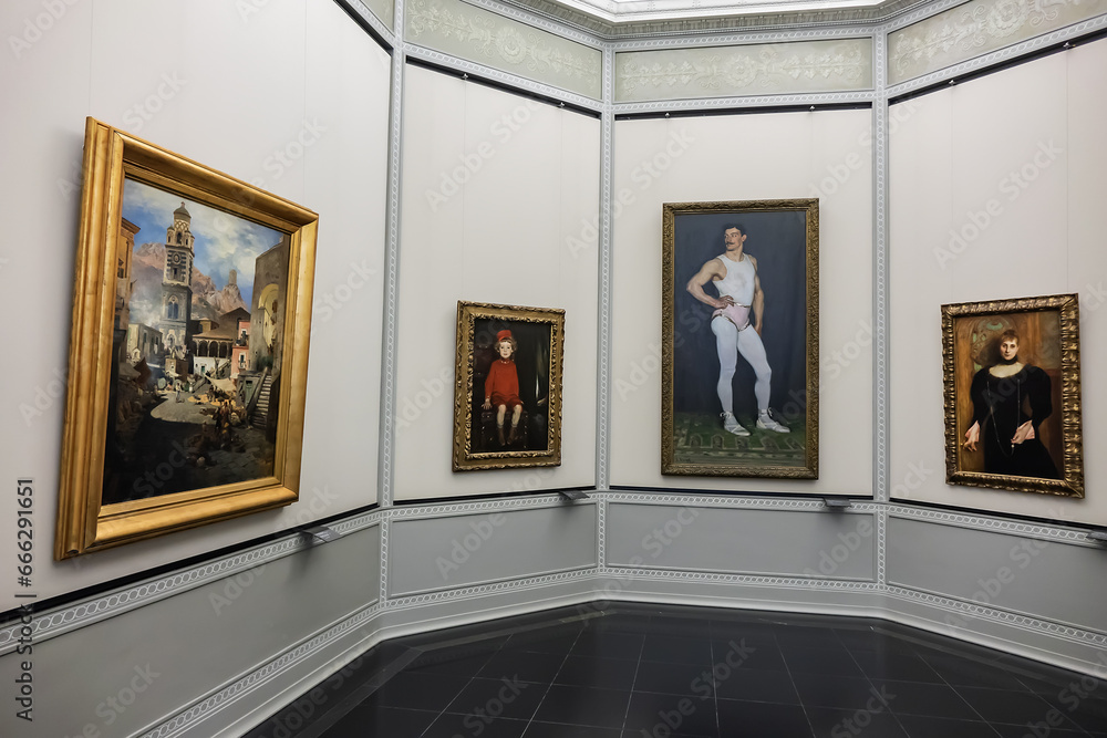 Inside Old National Gallery (Alte Nationalgalerie, 1876) on ...