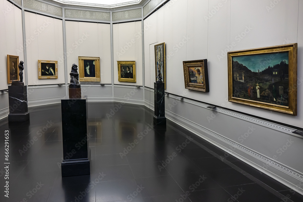Inside Old National Gallery (Alte Nationalgalerie, 1876) on ...