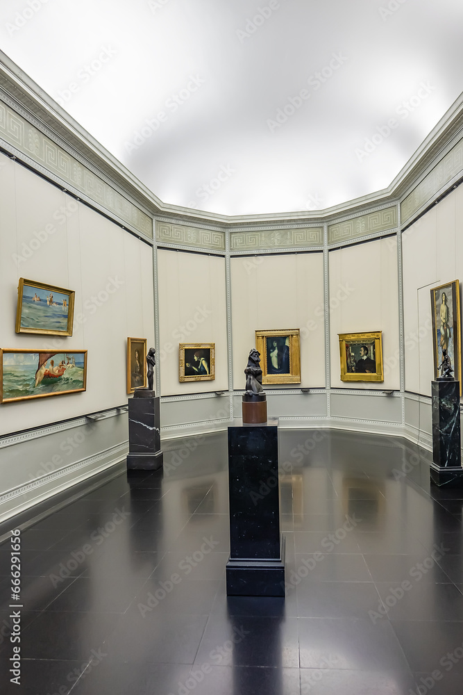 Inside Old National Gallery (Alte Nationalgalerie, 1876) on ...