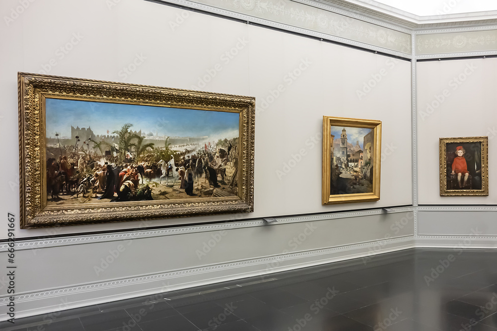 Inside Old National Gallery (Alte Nationalgalerie, 1876) on ...
