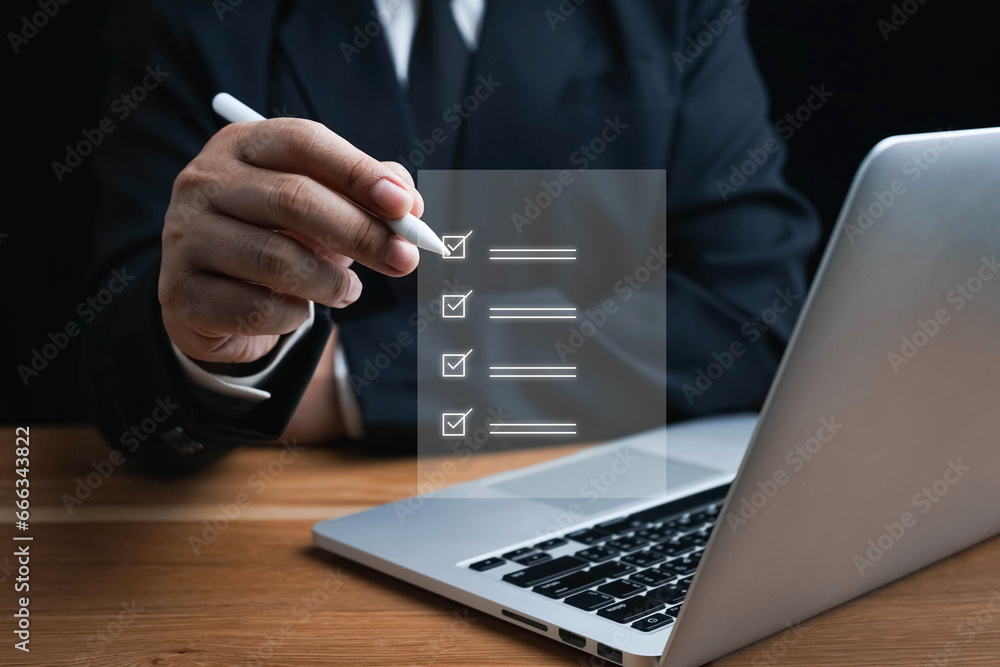 Business performance checklist,Quick checklist and clipboard management ...