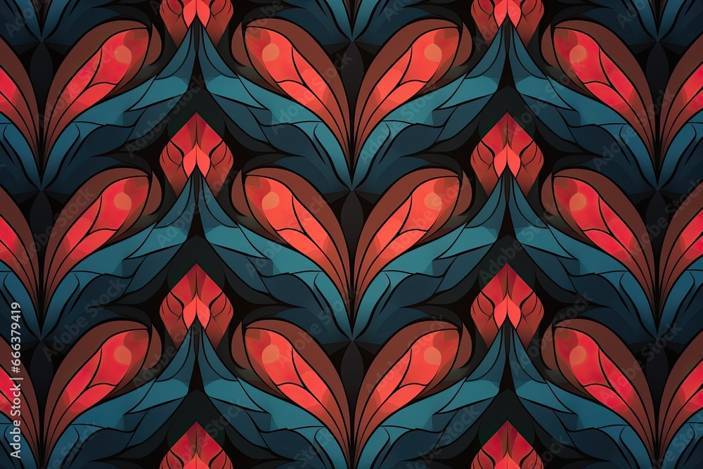 Love Wallpaper: Flat Seamless Texture for Romantic Wall Decor Stock ...