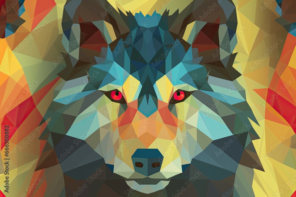 Wolf Wallpaper: Flat Seamless Texture for a Striking and Dynamic ...
