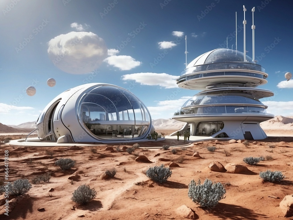 Terraforming Horizons: Astronauts Transform Barren Planets, A Glimpse ...