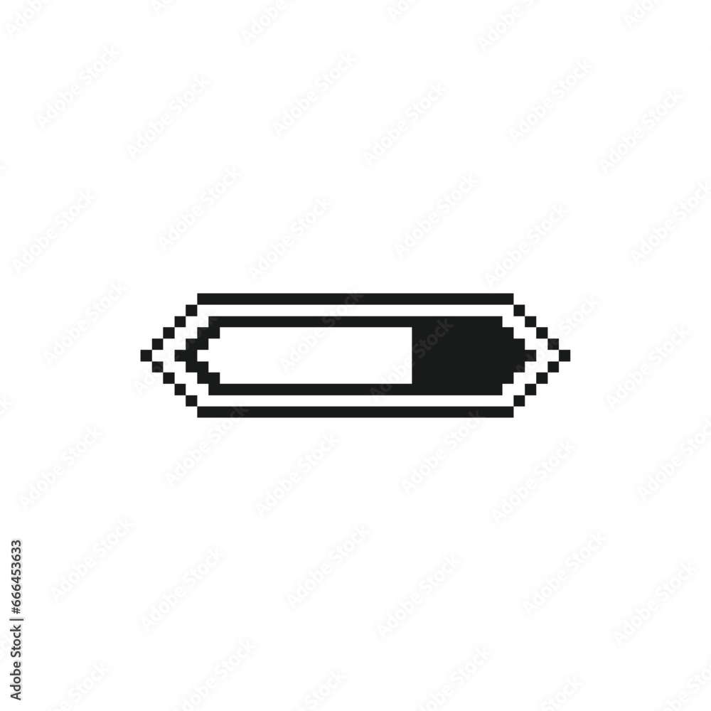 this is loading icon set use 1 bit style in pixel art with simple color ...