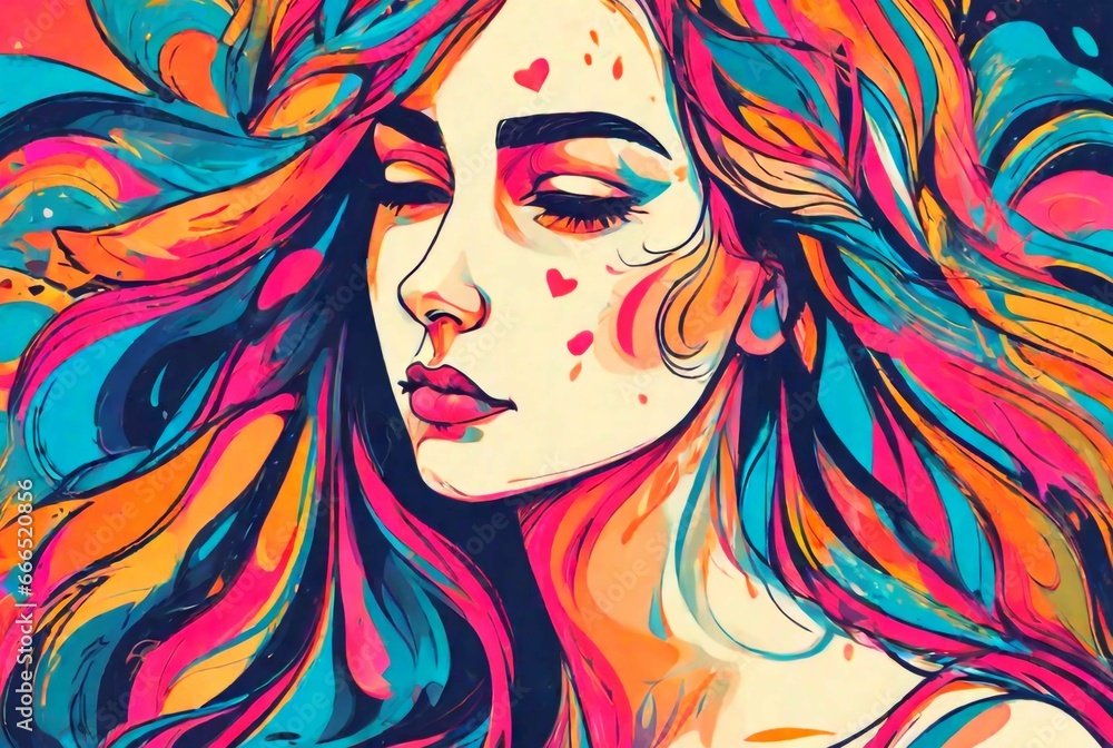 "Explore the depths of human emotion with our vibrant vector ...