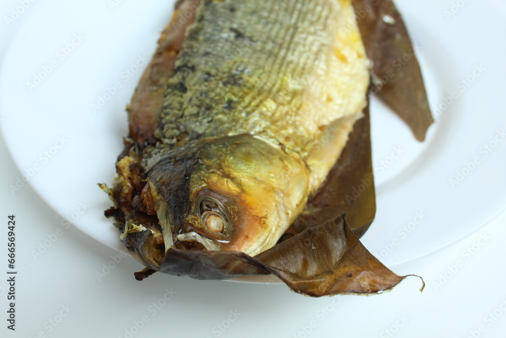 Bandeng Presto is milk fish cooked with high pressure cooker to make ...