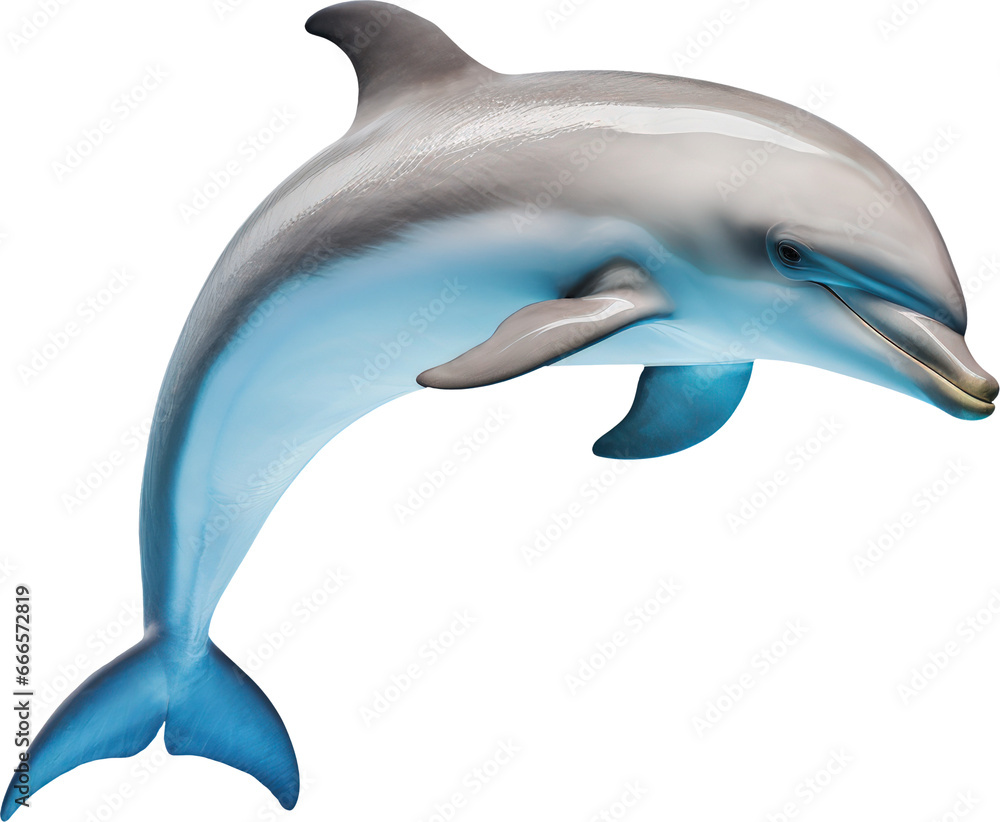 dolphin transparent background PNG clipart Stock Illustration | Adobe Stock