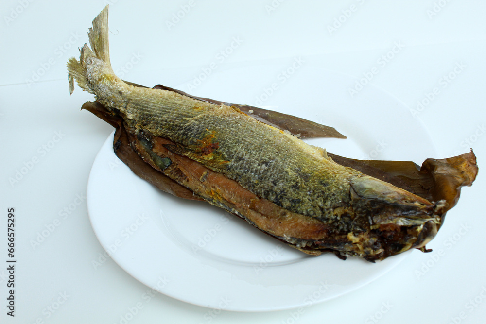 Bandeng Presto is milk fish cooked with high pressure cooker to make ...