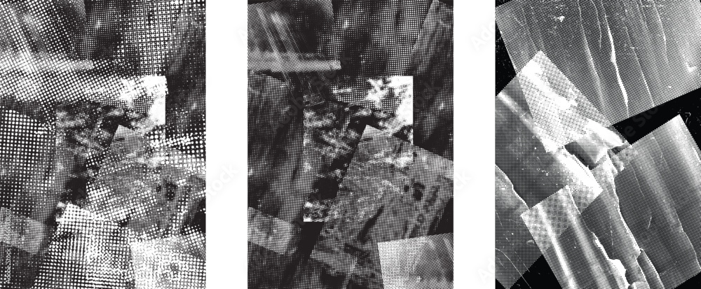 Glitch distressed grungy isolated layers . Design element for brochure ...