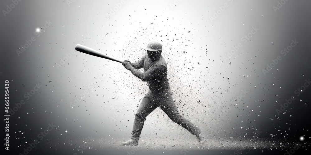 Cricket player batsman in shadow silhouette on white background Stock ...