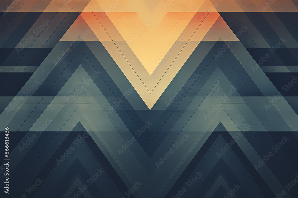 geometric colored background design in 2d with abstract shapes, lines ...