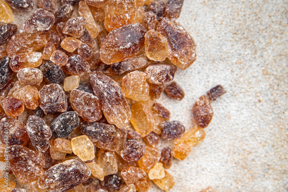 rock sugar crystals pieces candy brown sugar candied big rock caramel ...