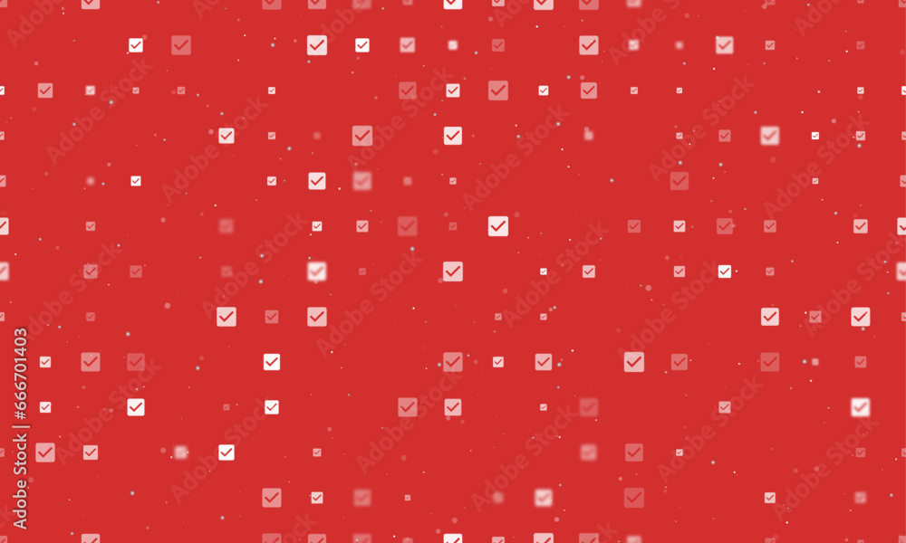 Vecteur Stock Seamless background pattern of evenly spaced white ...