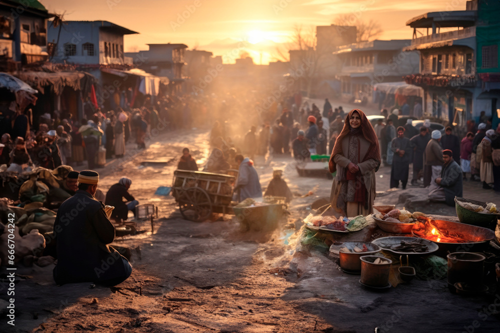 Afghanistan - The bustling atmosphere of Kabul's historic Chicken ...